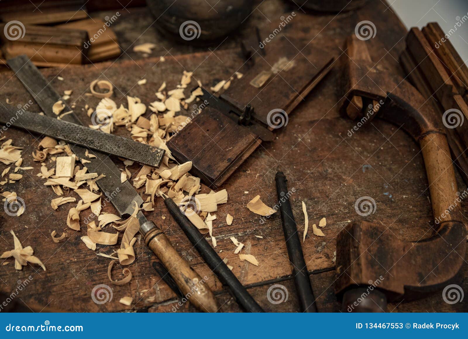 Tools for wooden art work stock image. Image of carpenter - 134467553