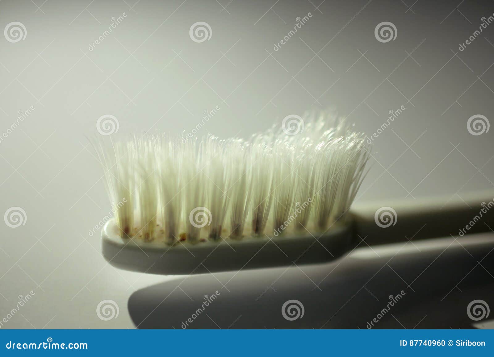 Old Toothbrush it Dirty and Smell. Stock Photo - Image of green ...