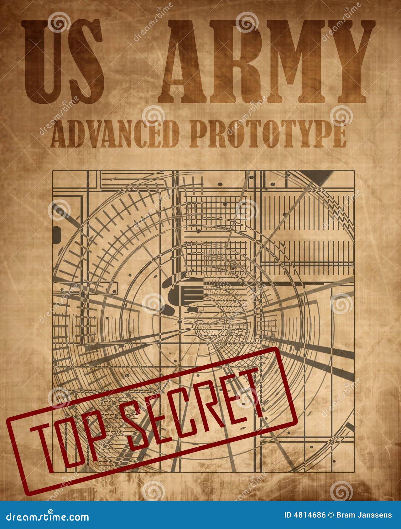 Old top secret stock illustration. Illustration of detail - 4814686