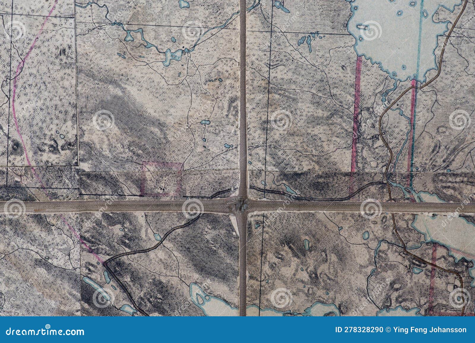 Old topographical map stock photo. Image of vintage - 278328290