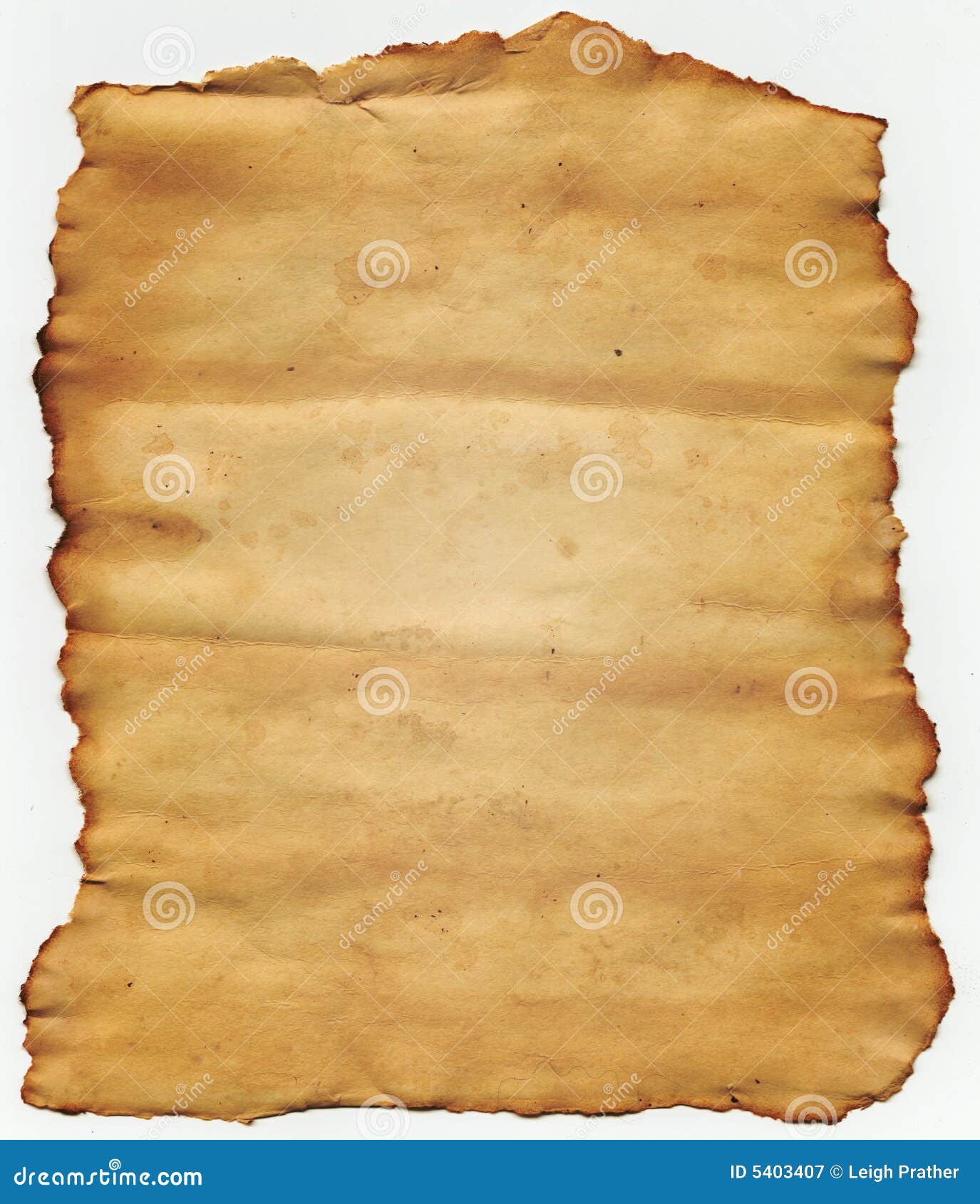 Old Torn Paper Royalty Free Stock Photography - Image: 5403407