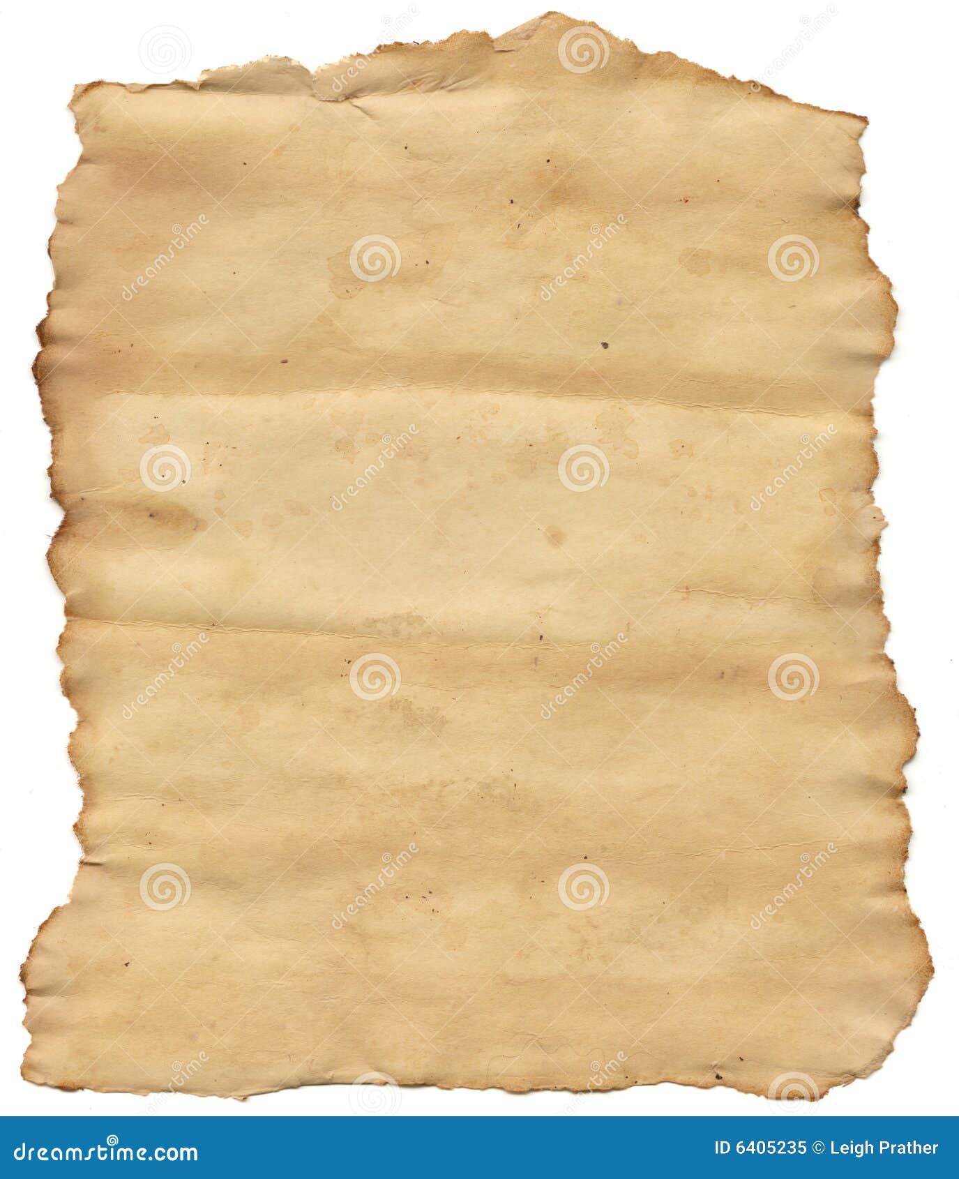Old Torn Paper Royalty Free Stock Photo - Image: 6405235