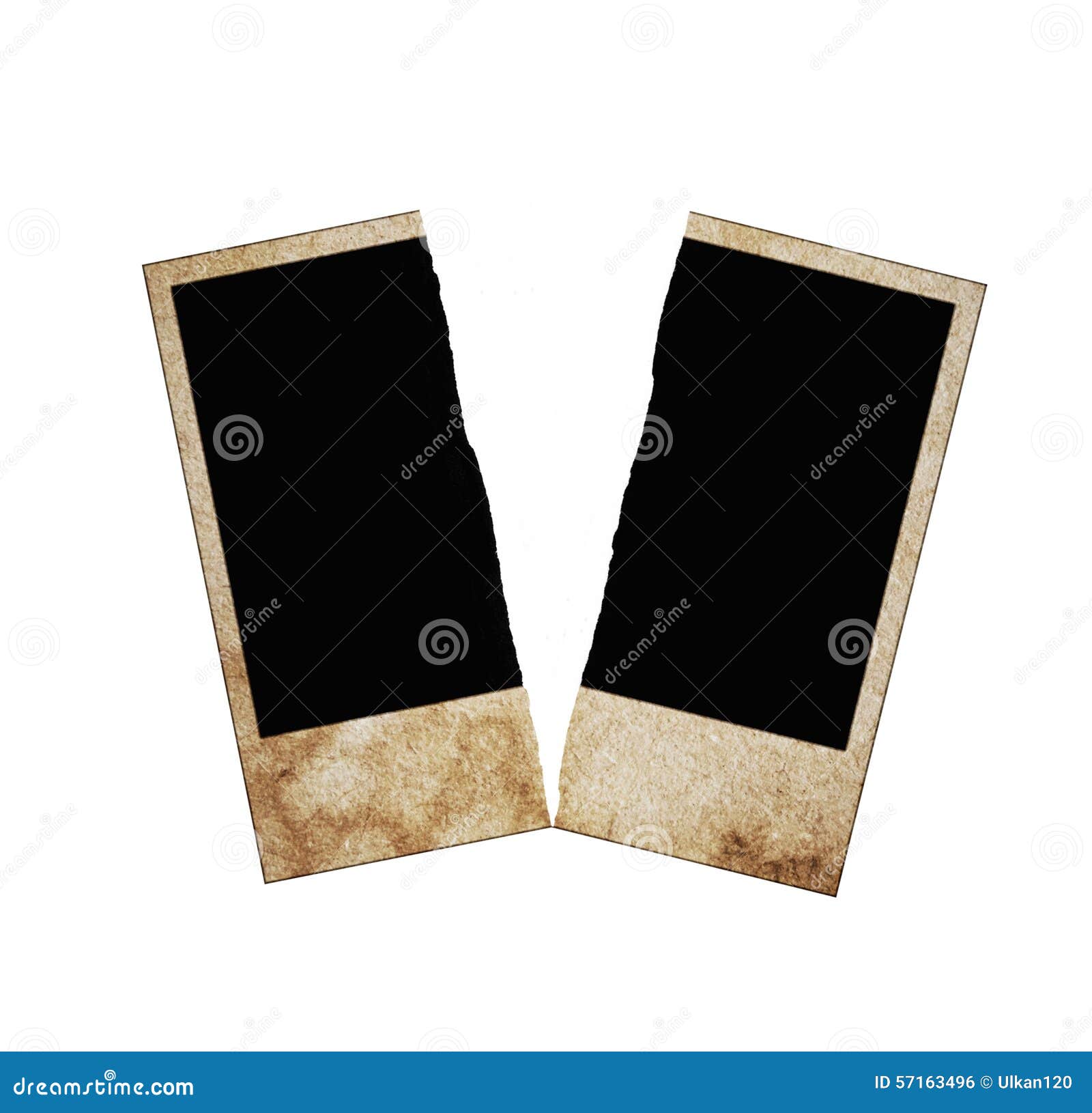 Old torn photos stock photo. Image of memory, album, abstract - 57163496