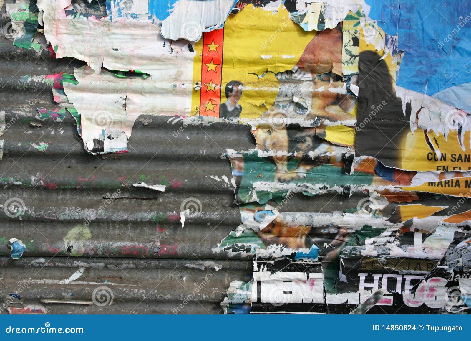 Torn Posters Royalty-Free Stock Image | CartoonDealer.com #1631266