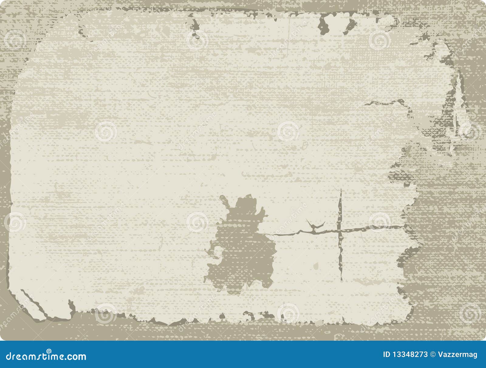 Old torned paper. stock vector. Illustration of page - 13348273