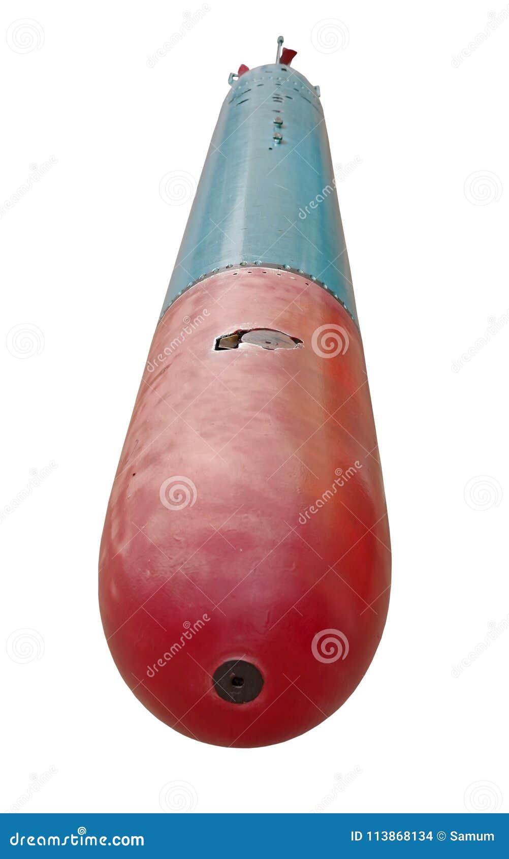 Torpedo isolated on white stock photo. Image of soviet - 113868134