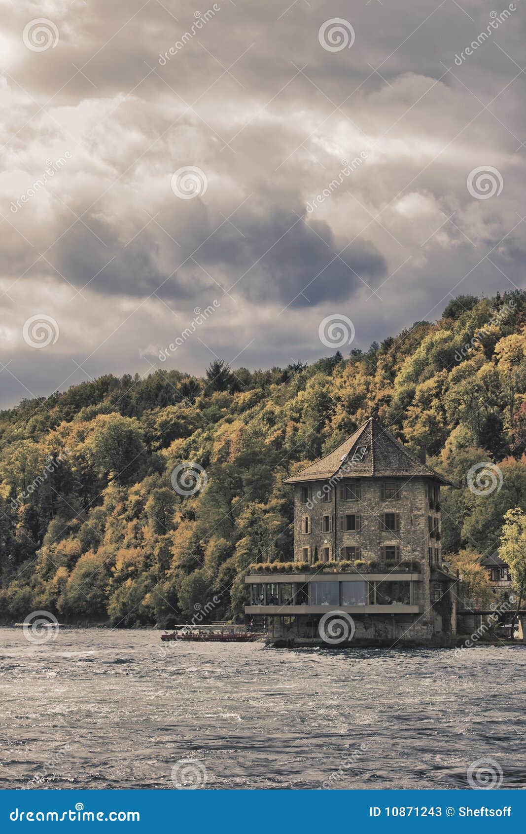 Old tower stock image. Image of ponds, classic, history - 10871243