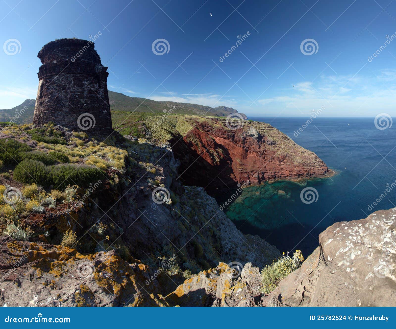 Capraia Island, Italy Royalty-Free Stock Photography | CartoonDealer ...