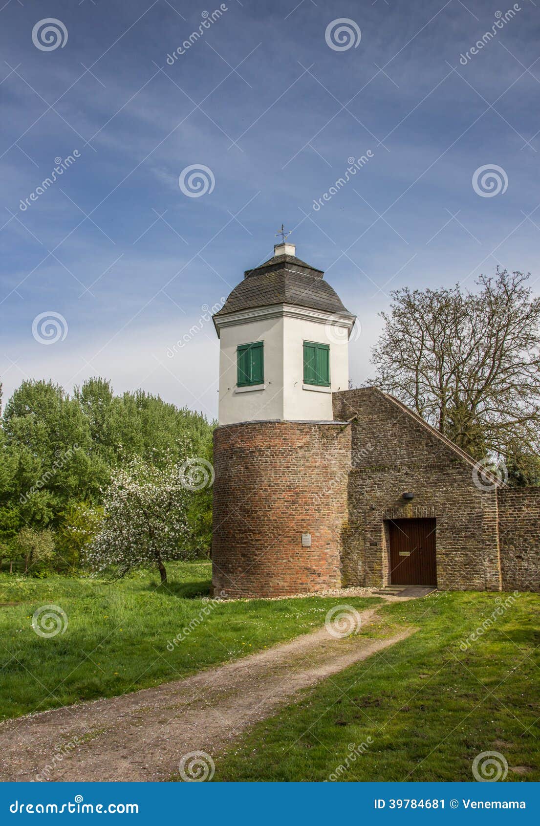 Old Tower in the Center of Kalkar Stock Image - Image of city, medieval ...