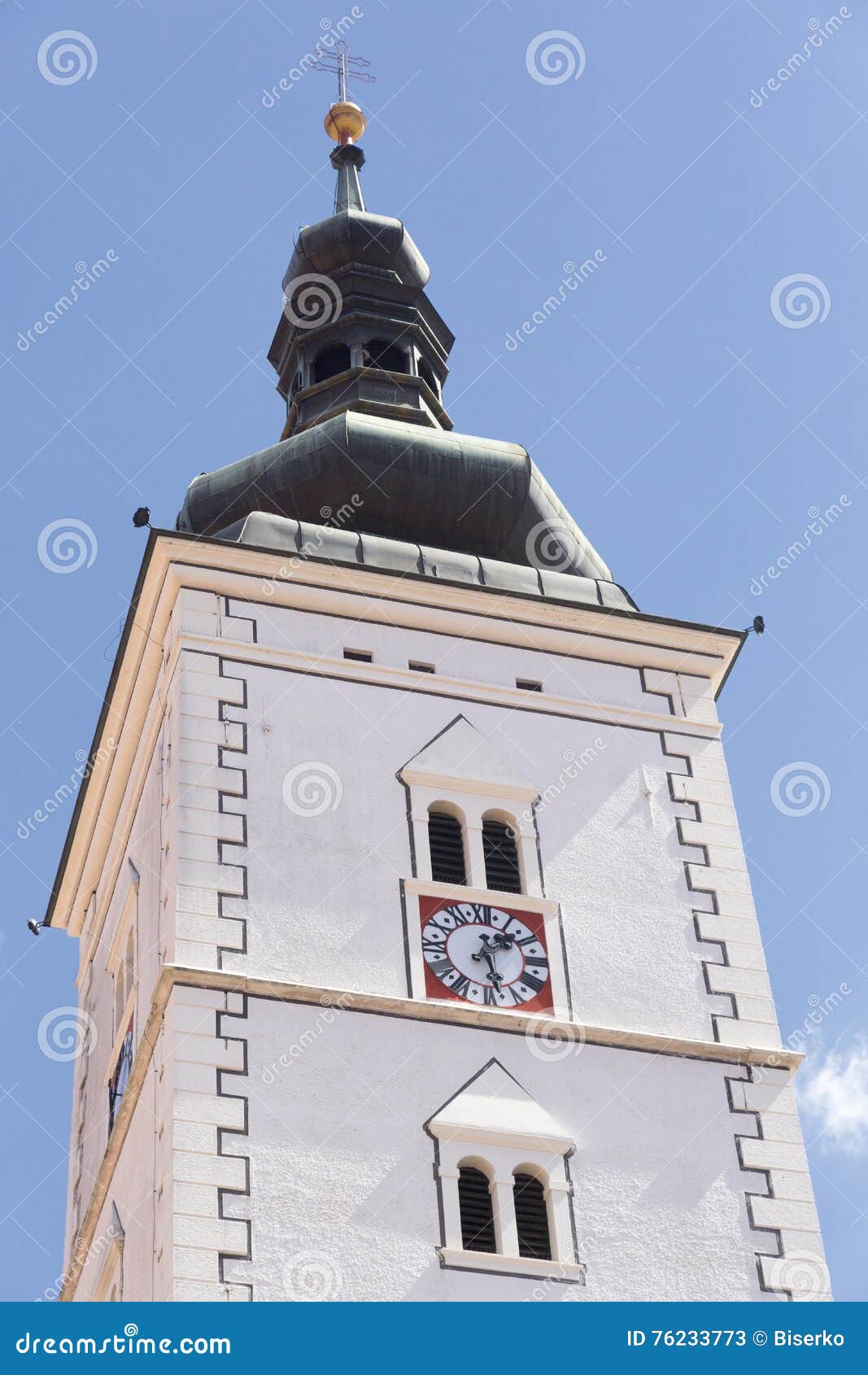 Old watch tower stock image. Image of history, faith - 76233773