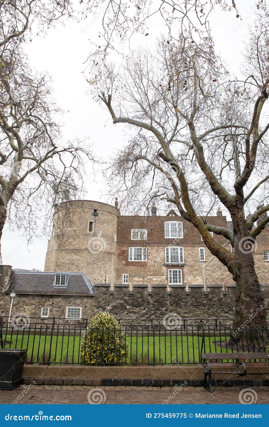 The old Tower of London stock image. Image of castle - 275459775