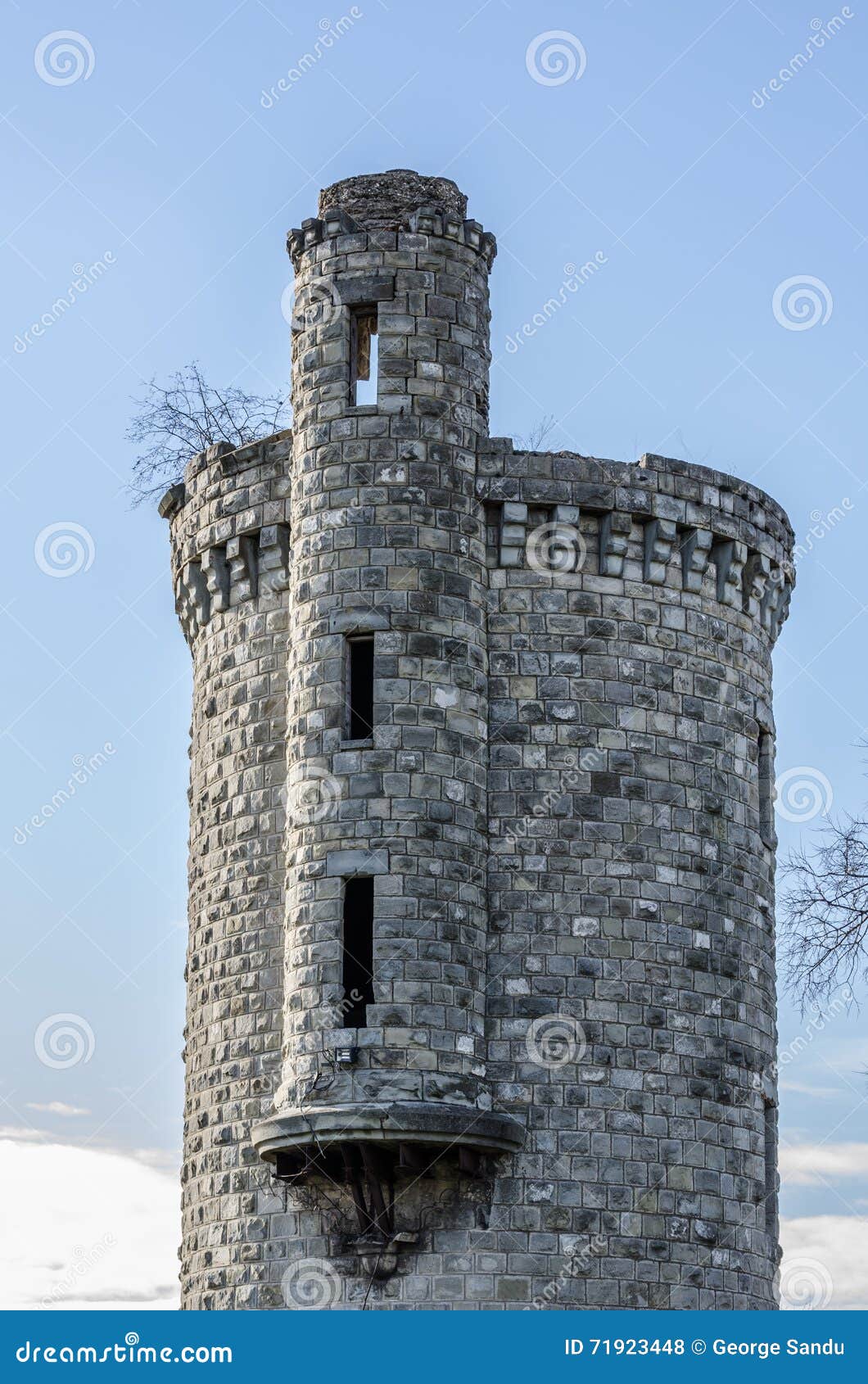 Old tower stock photo. Image of landmark, balcony, stone - 71923448