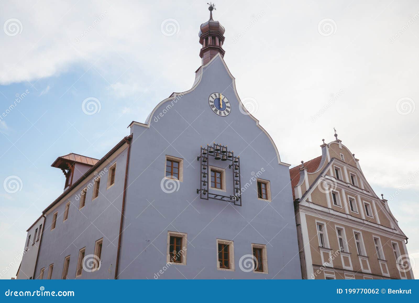 Old town of Abensberg stock photo. Image of germany - 199770062