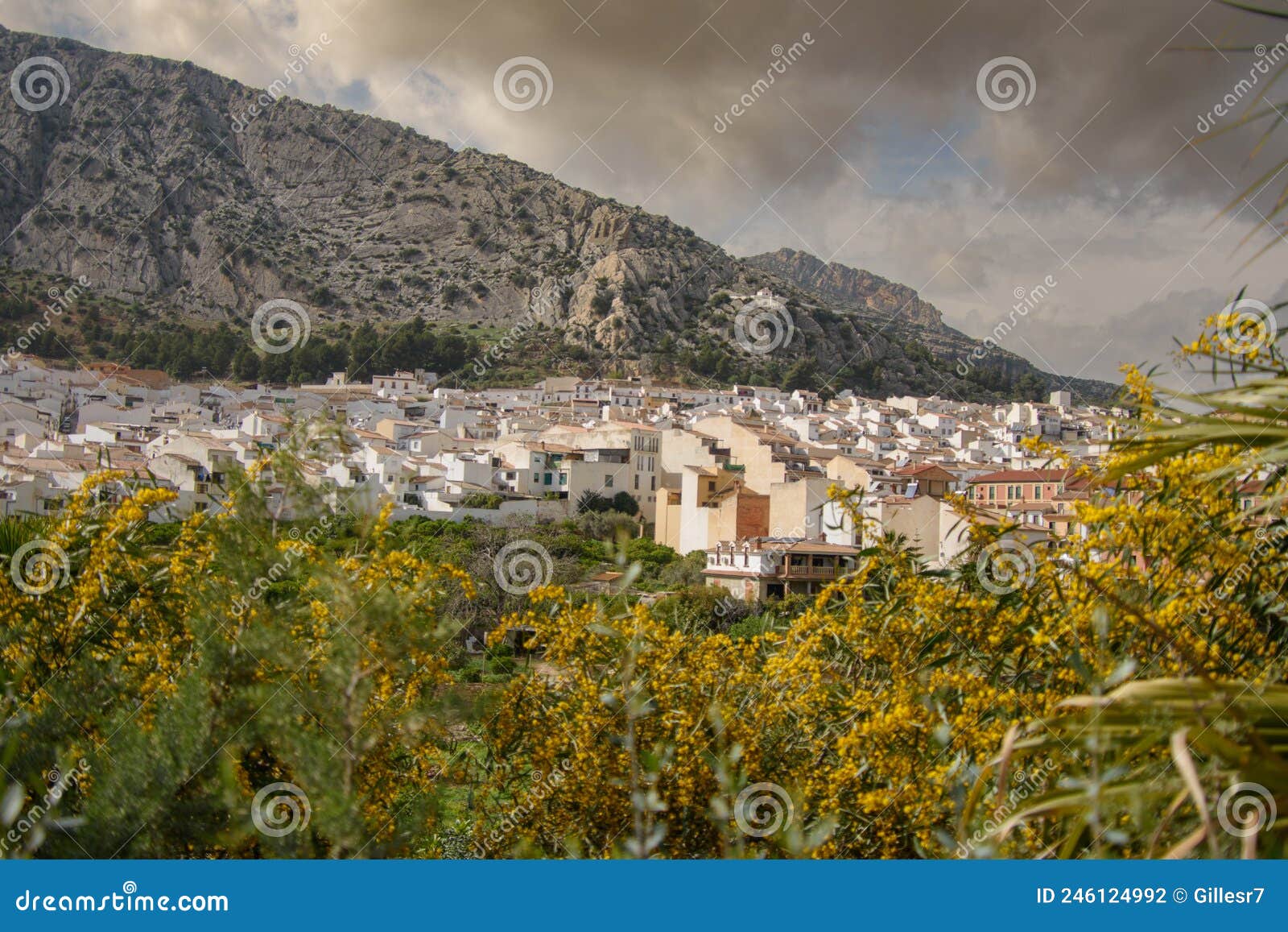 Old Town of Alora stock photo. Image of town, culture - 246124992