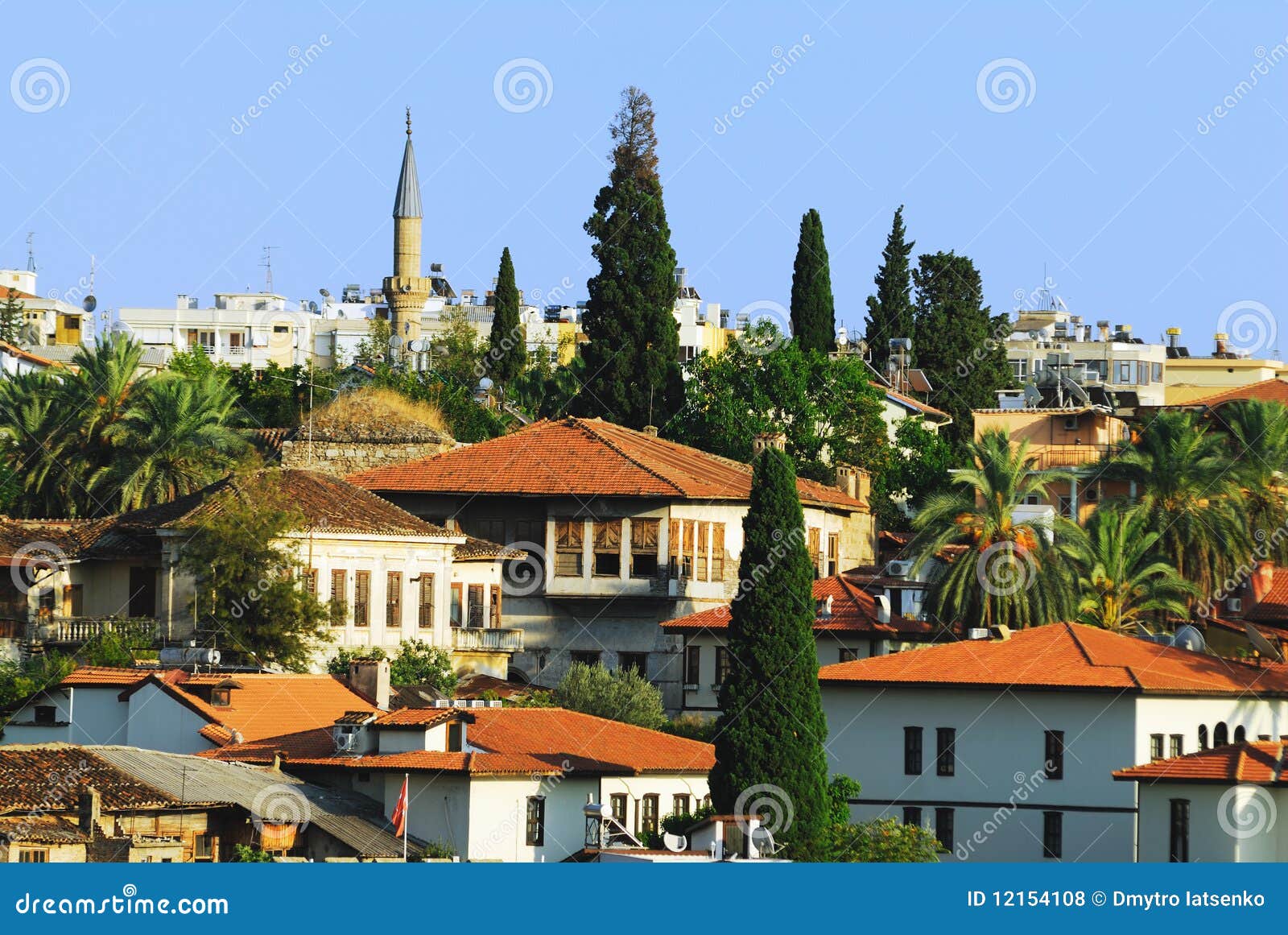 Old Town in Antalya. Turkey Stock Photo - Image of islam, travel: 12154108