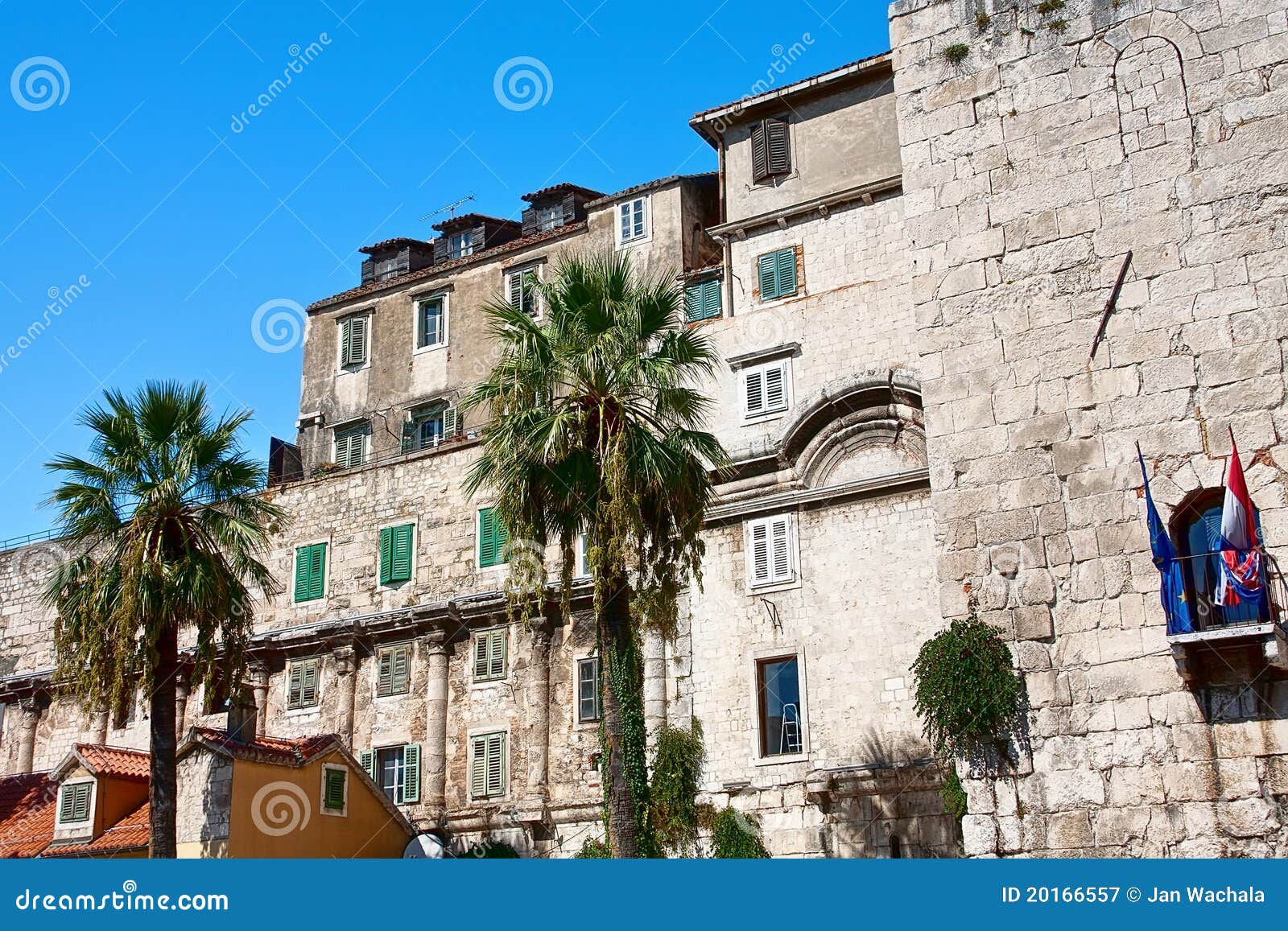 Old Town Architecture in Split, Stock Image - Image of building, city ...