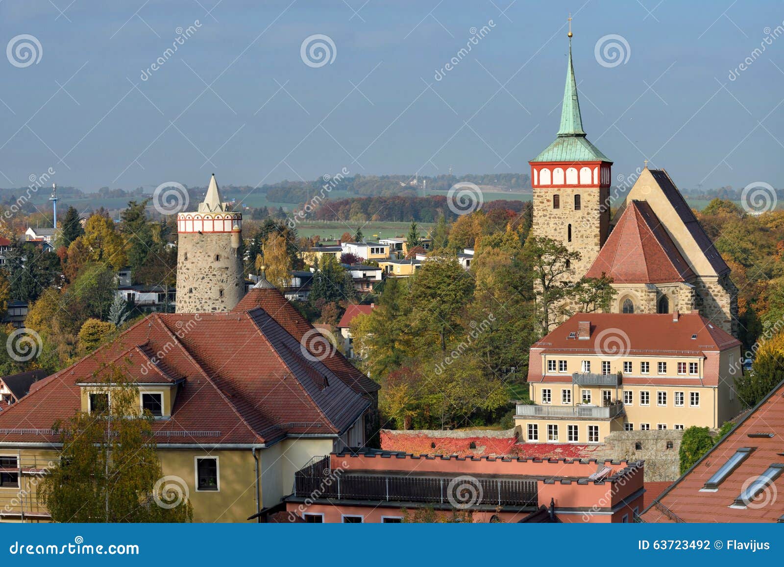 Old Town of Bautzen, Germany Editorial Photography - Image of german ...