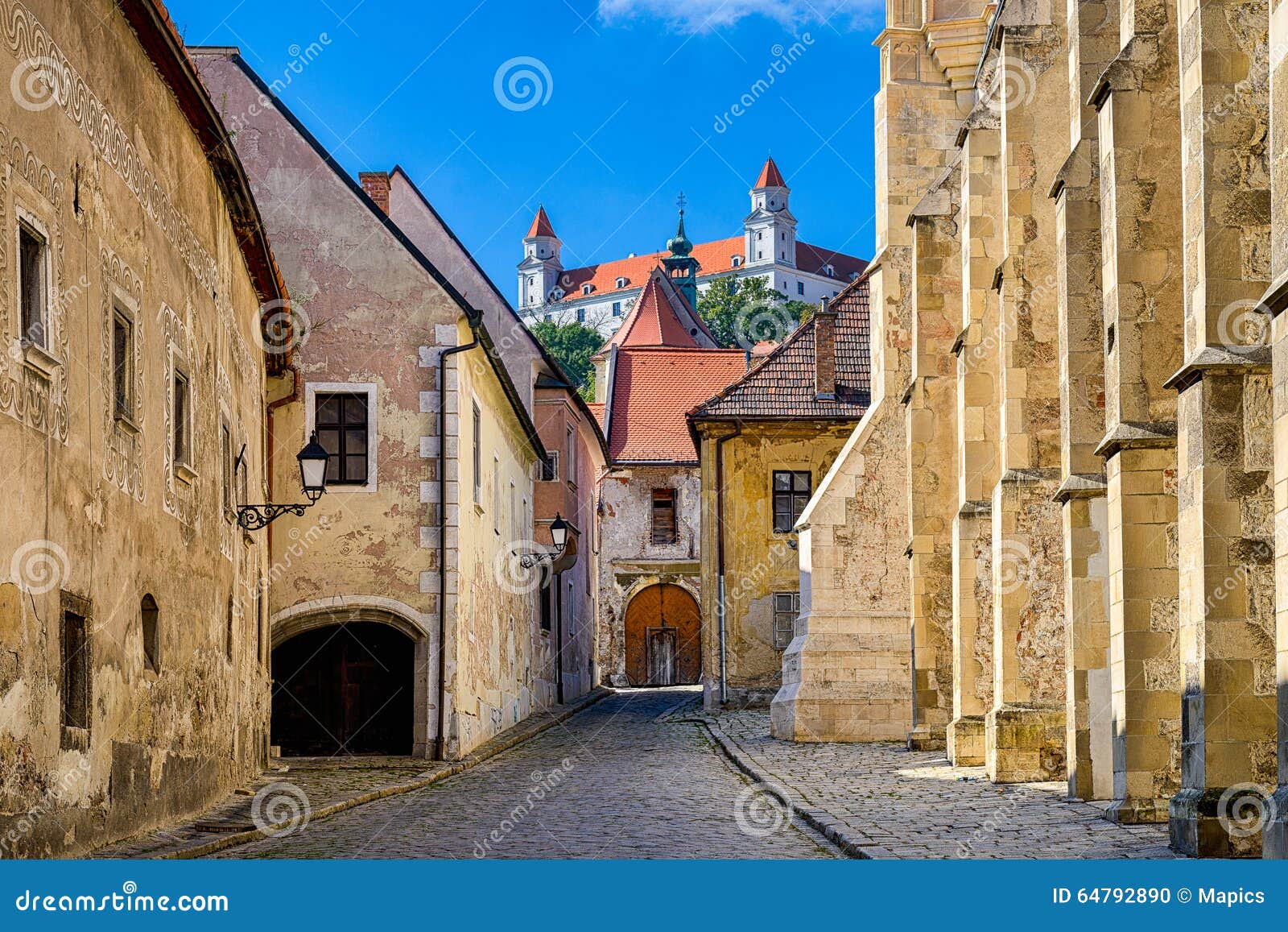 Old Town of Bratislava, Slovakia Stock Photo - Image of slovakia, city ...