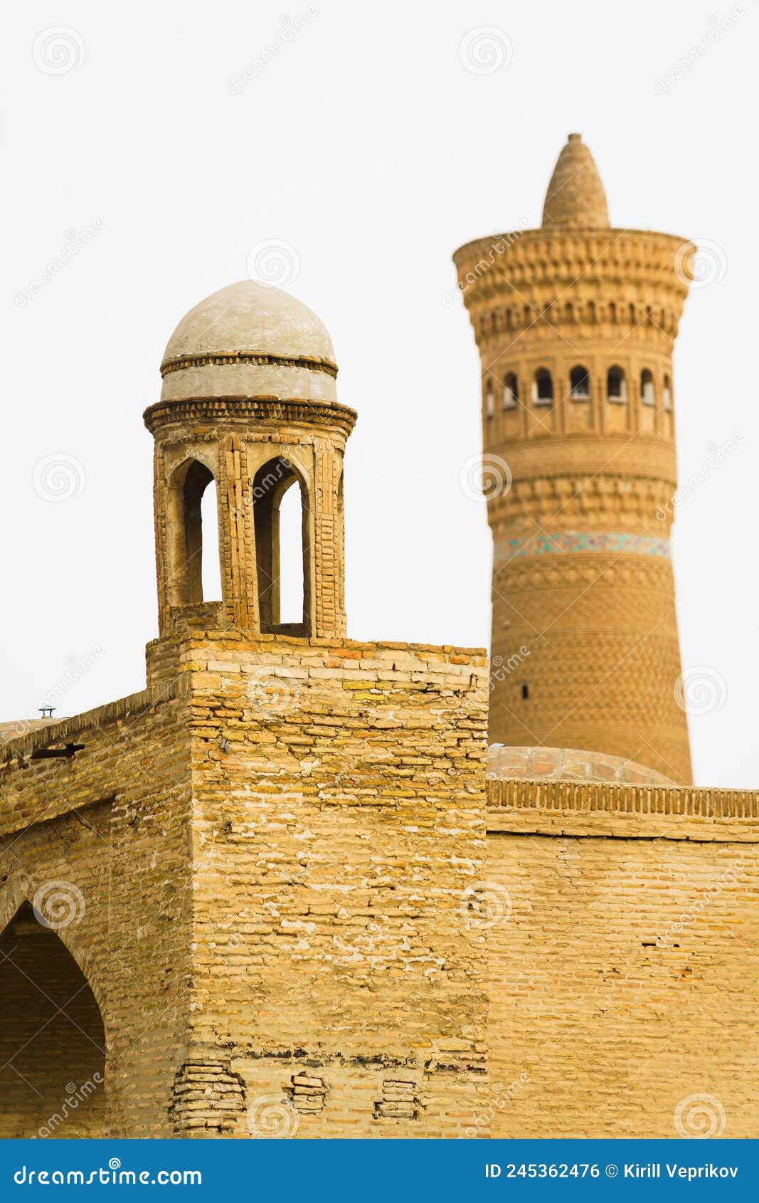 Old town of Bukhara stock photo. Image of islam, ruins - 245362476