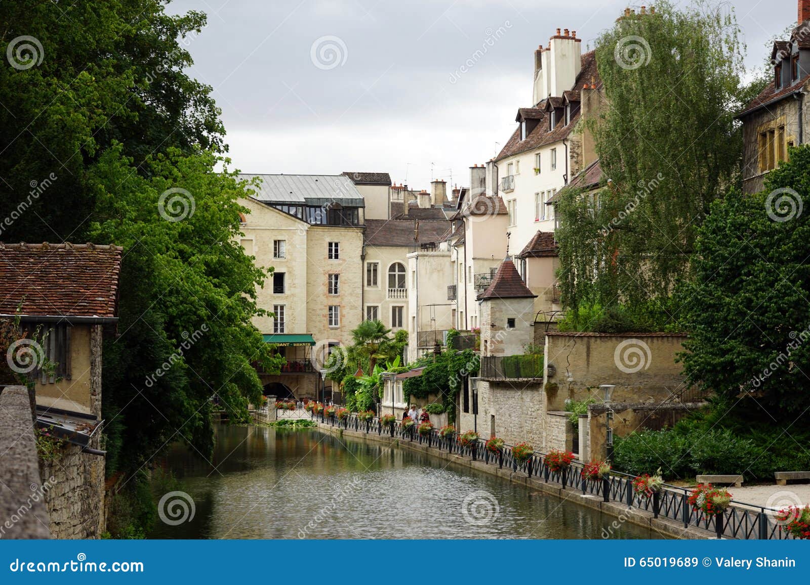 The Town Dole, Place Aux Fleurs Stock Photo | CartoonDealer.com #136904064
