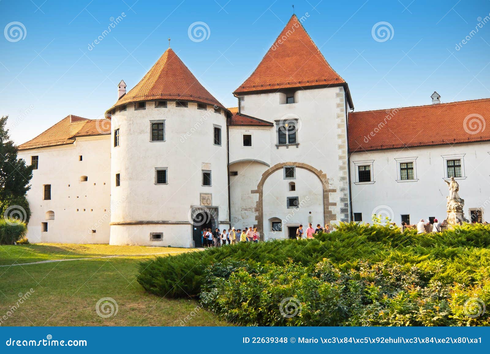 Old Town Castle in Varazdin Editorial Stock Photo - Image of baroque ...