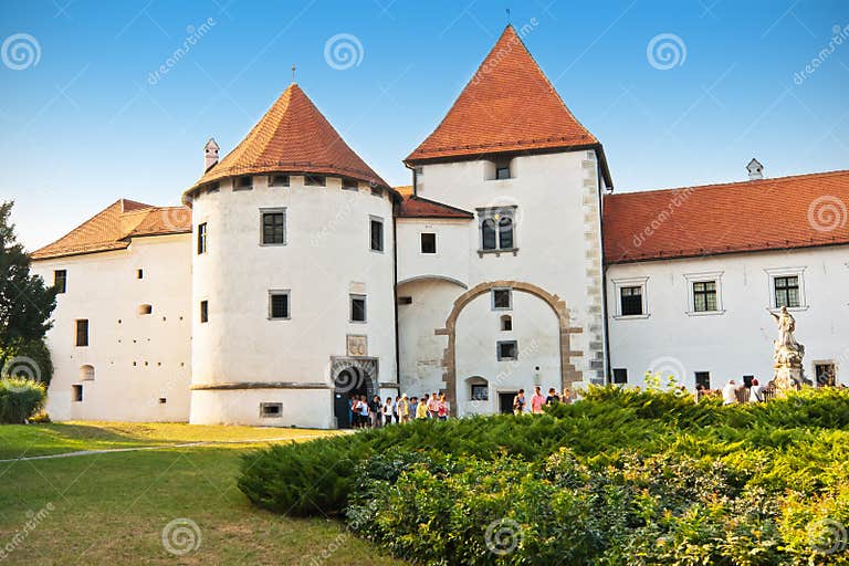 Old Town Castle in Varazdin Editorial Stock Photo - Image of baroque ...
