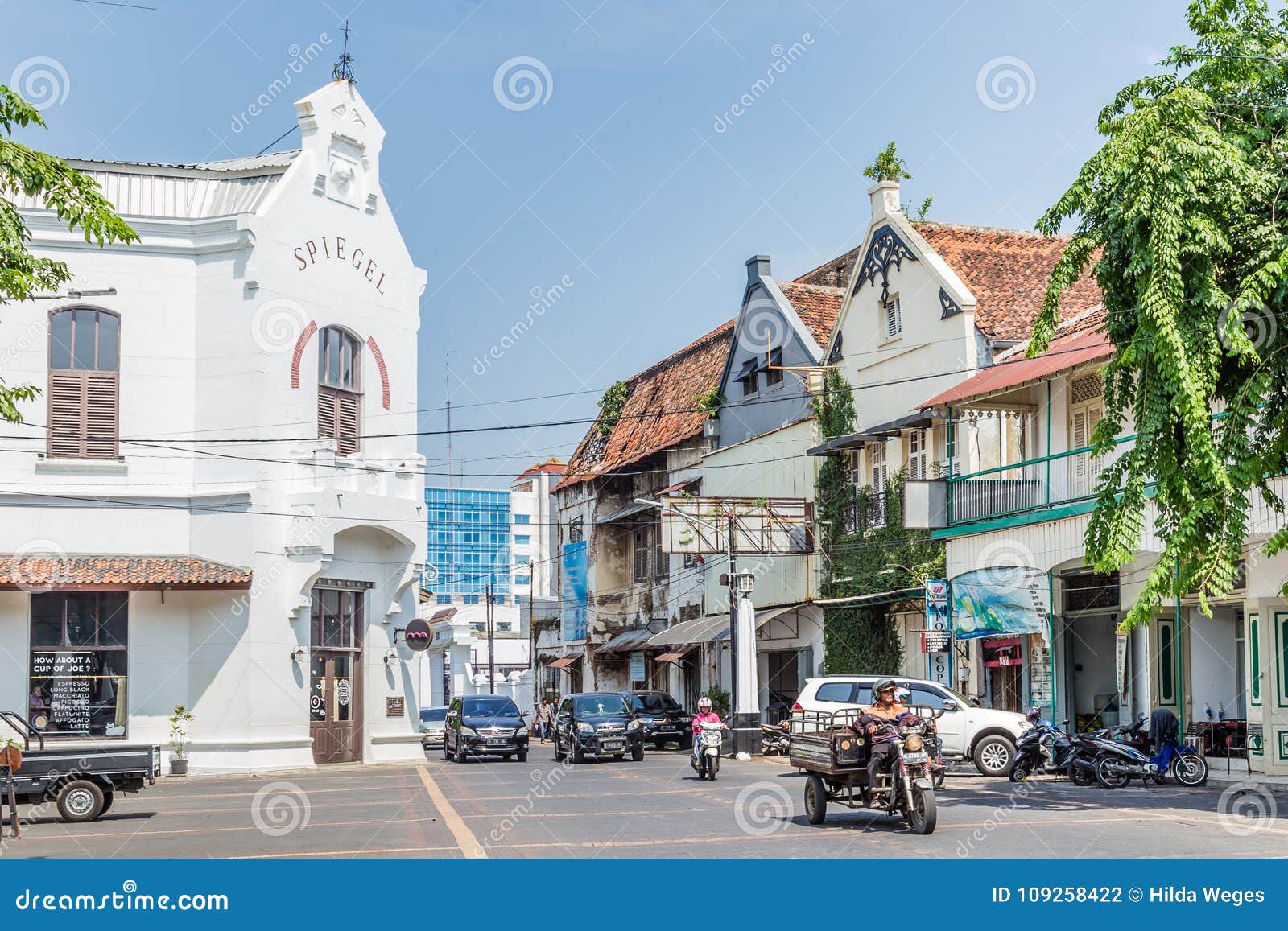 Old Town Center of Semarang, West Java, Indonesia. Editorial ...