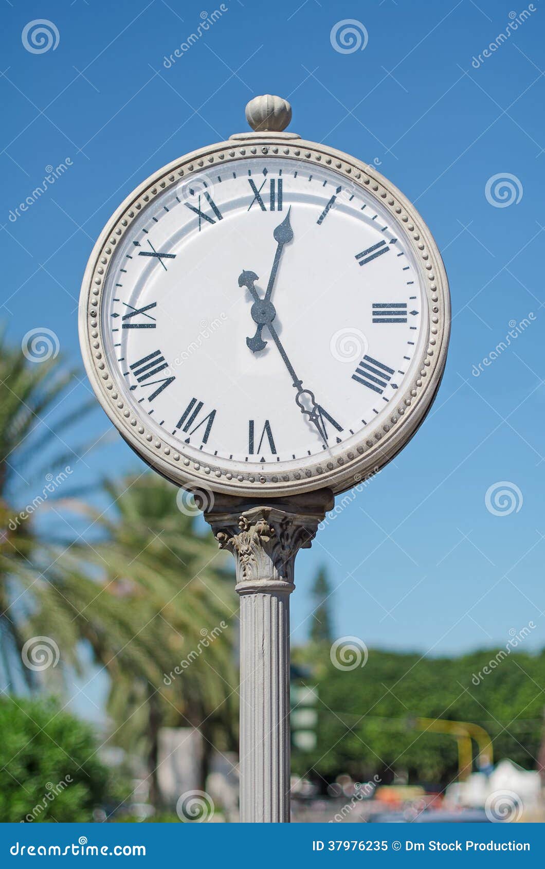 Old town clock. stock image. Image of arrival, architecture - 37976235