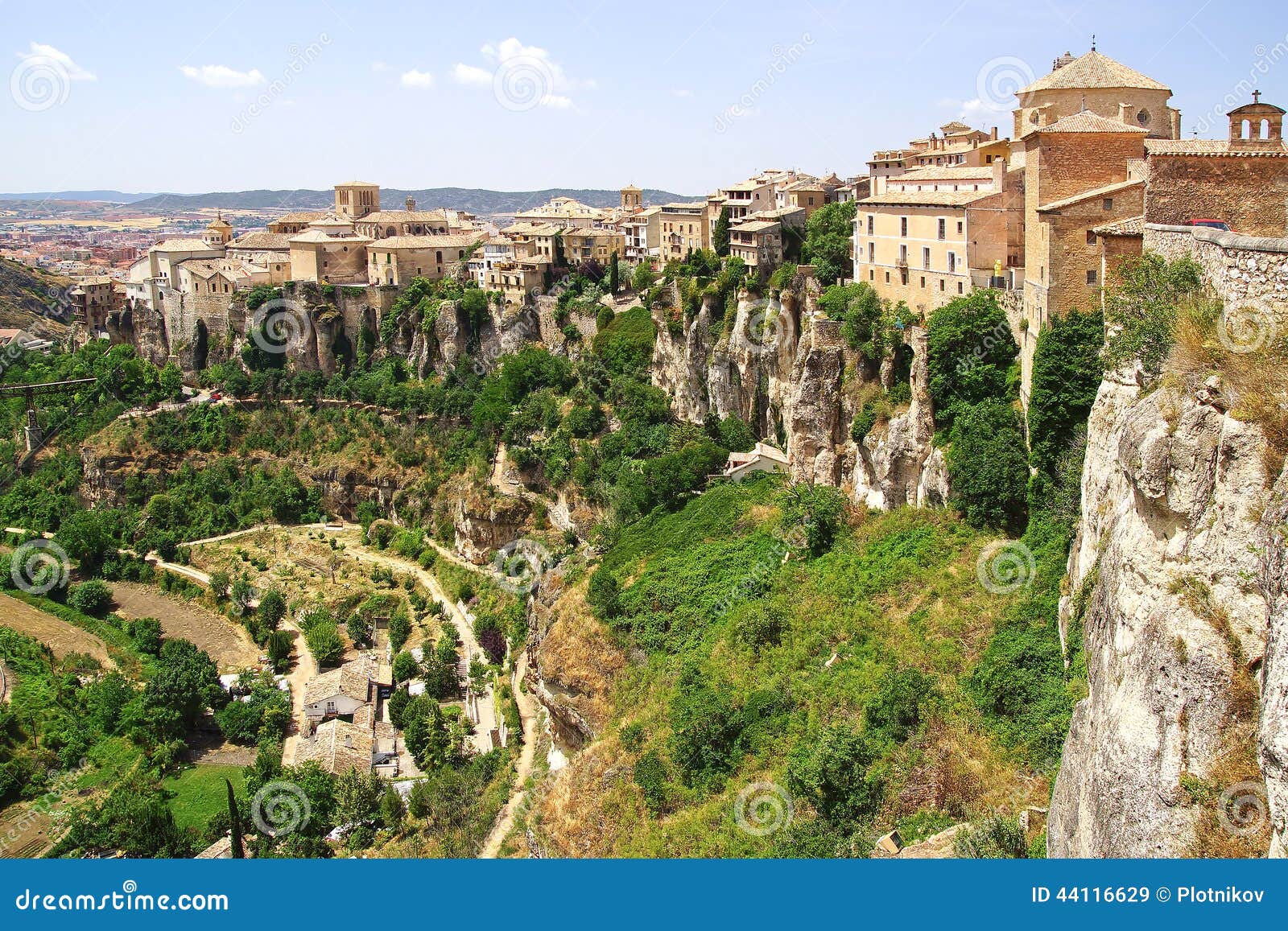 The Old Town. Cuenca, Spain Stock Image - Image of romanesque, built ...