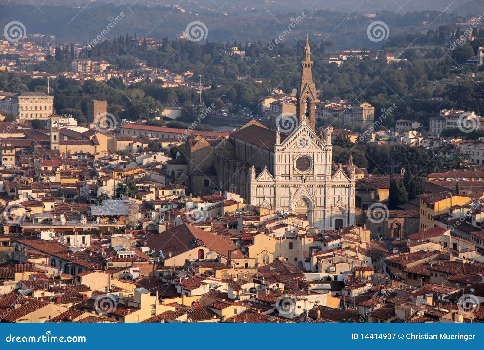 Old town of Florence stock image. Image of buildings - 14414907
