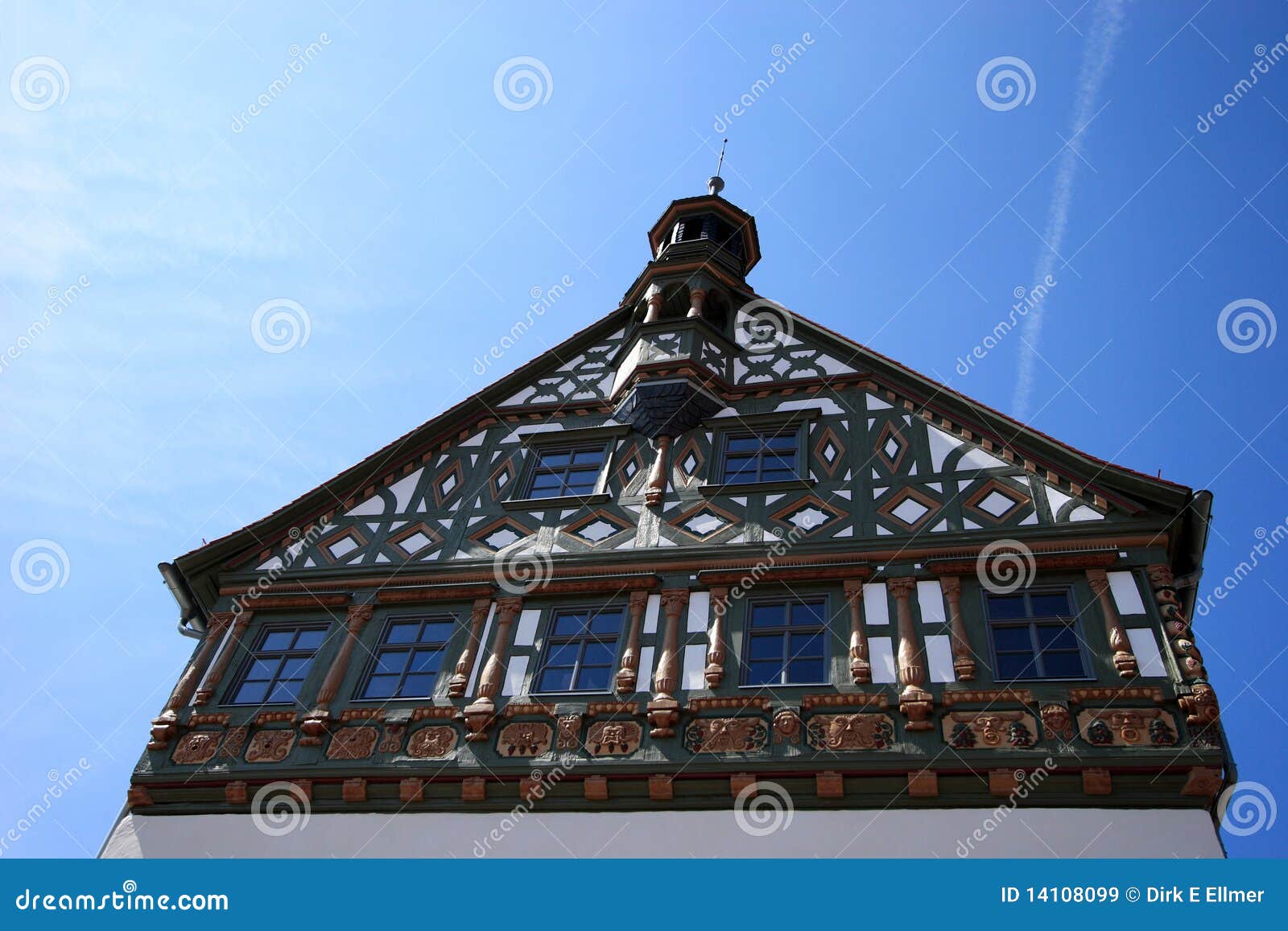 Old town - framework stock image. Image of pavement, cobble - 14108099
