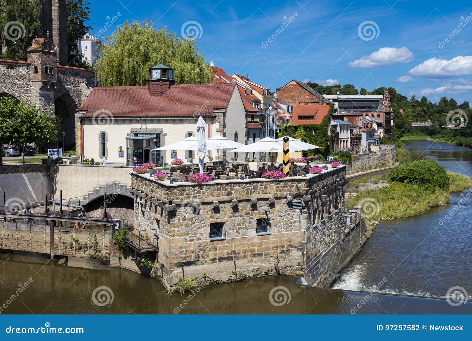 Old town Goerlitz, Germany stock photo. Image of architecture - 97257582