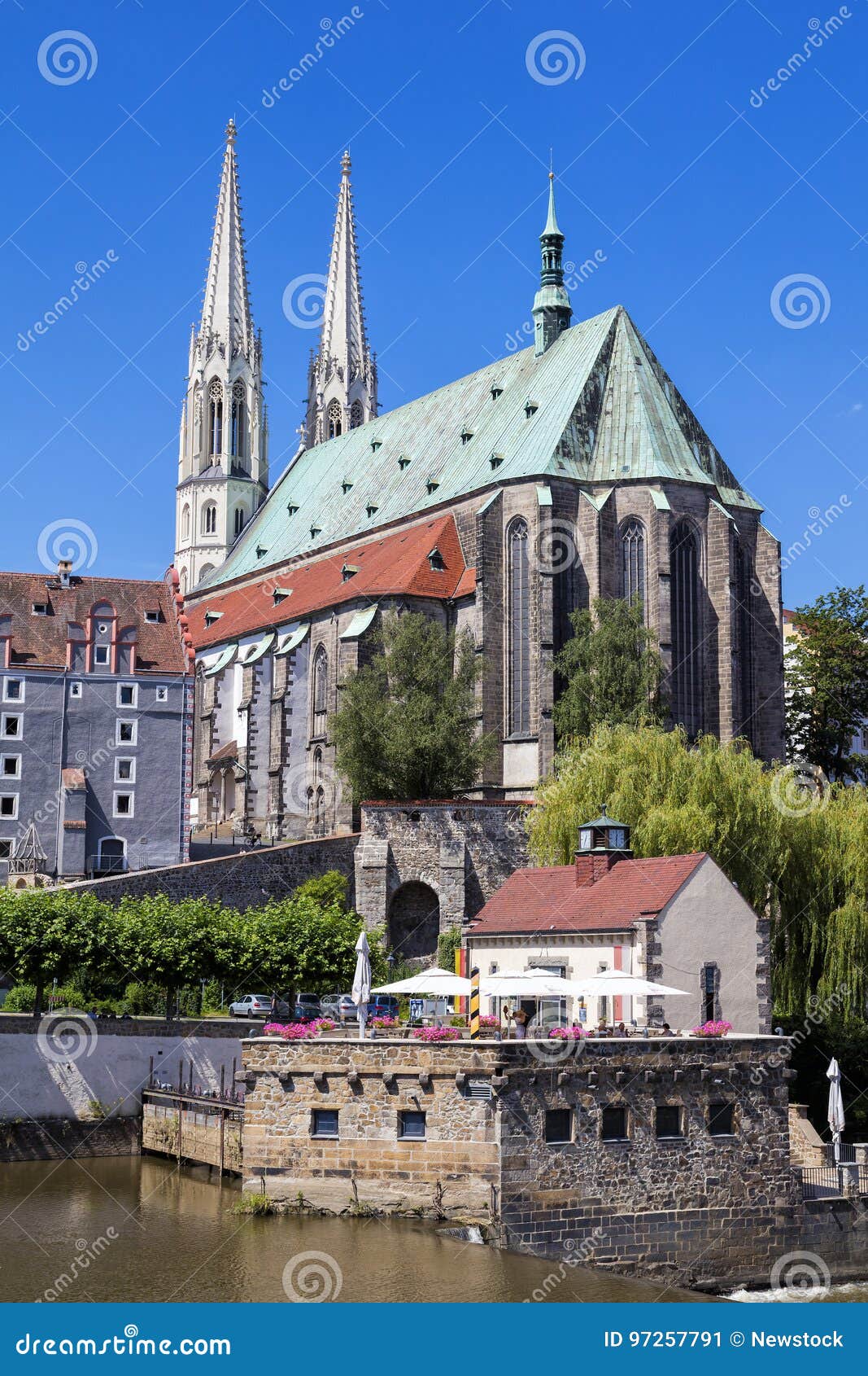 Old town Goerlitz, Germany editorial photo. Image of saxony - 97257791