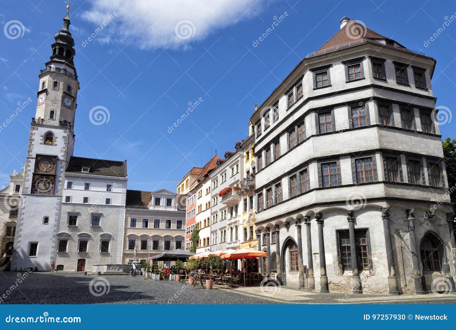 Old town Goerlitz, Germany editorial image. Image of europe - 97257930