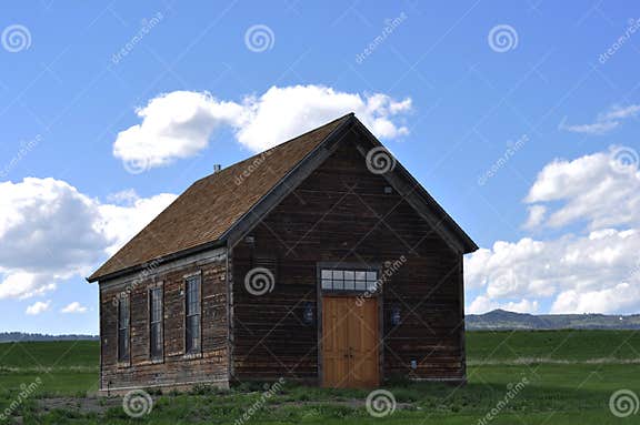 Old Town Hall stock image. Image of montana, rural, townhall - 14872925