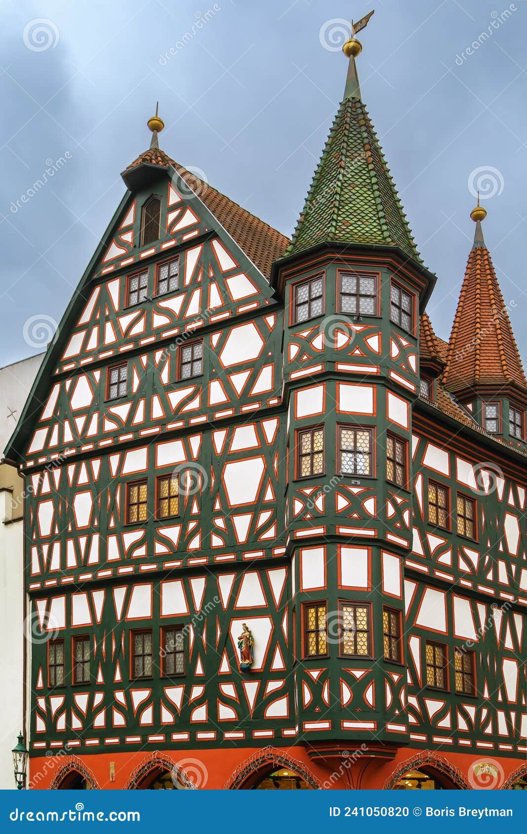 Old Town Hall in Fulda, Germany Stock Photo - Image of architecture ...