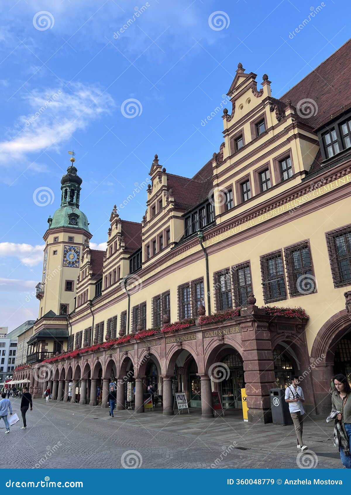 Old Town Hall is Work of Renaissance Architecture, Leipzig, Germany, 19 ...