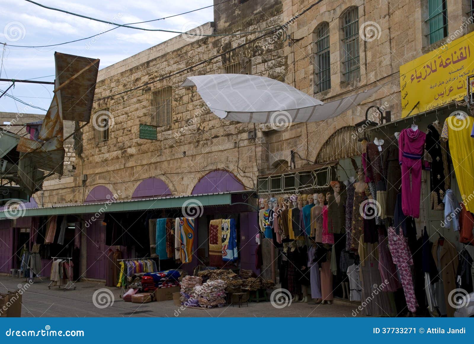 Old Town, Hebron, Palestine Editorial Photo - Image of minaret ...