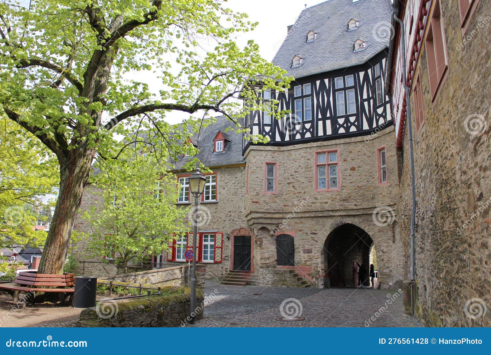Old Town of Idstein in Germany Stock Photo - Image of idstein, hesse ...