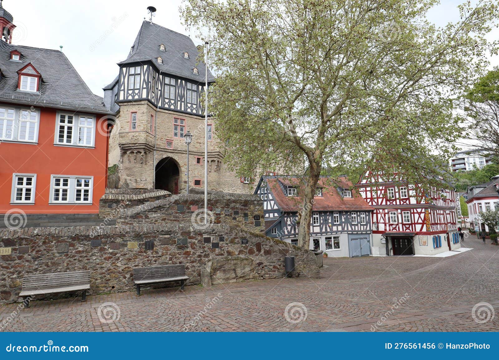 Old Town of Idstein in Germany Stock Photo - Image of tourism, idstein ...