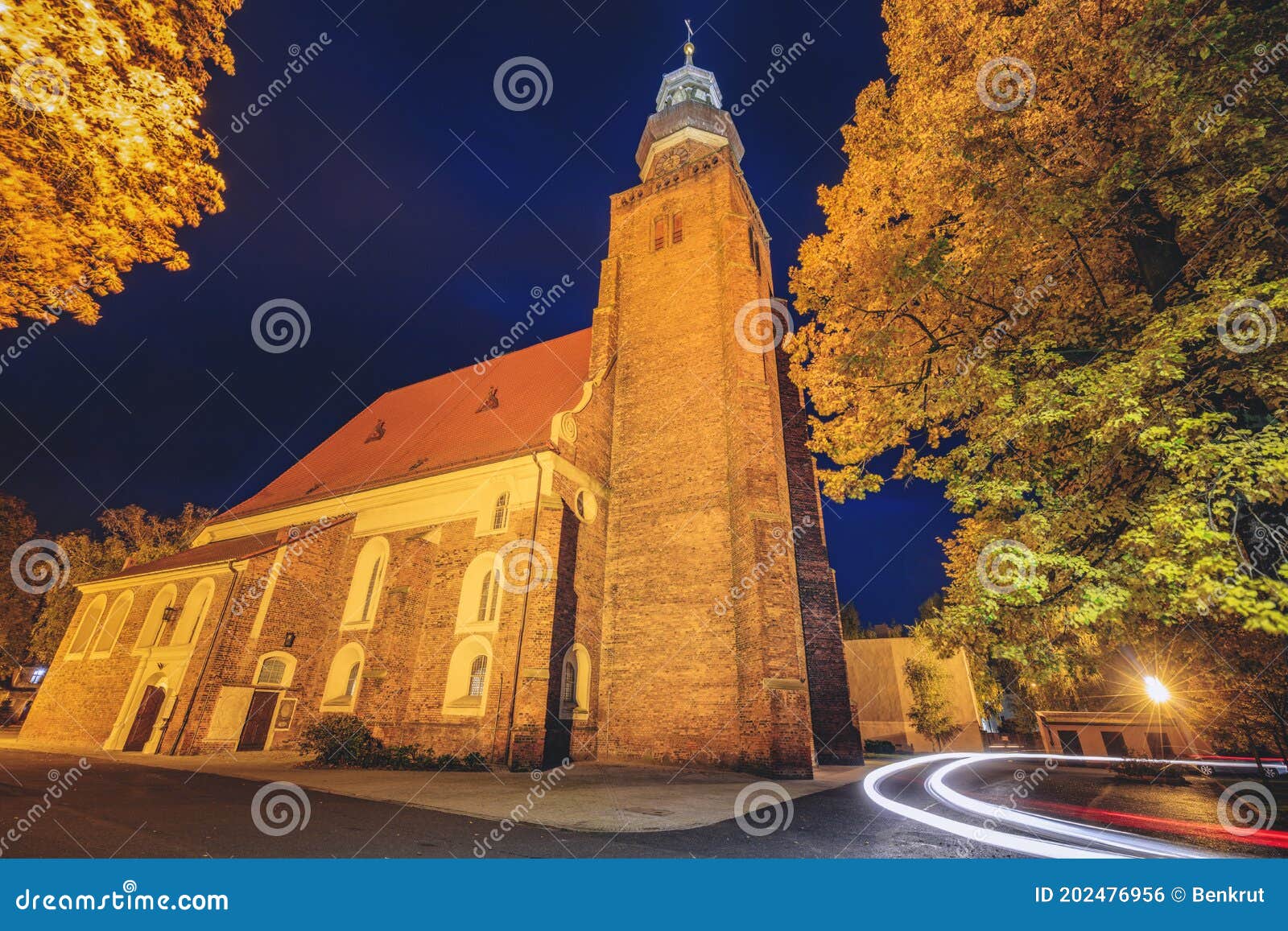 Old town of Leszno stock photo. Image of panorama, landmark - 202476956