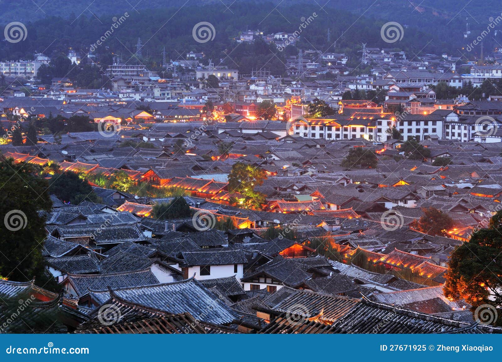 Old Town of Lijiang editorial image. Image of water, culture - 27671925