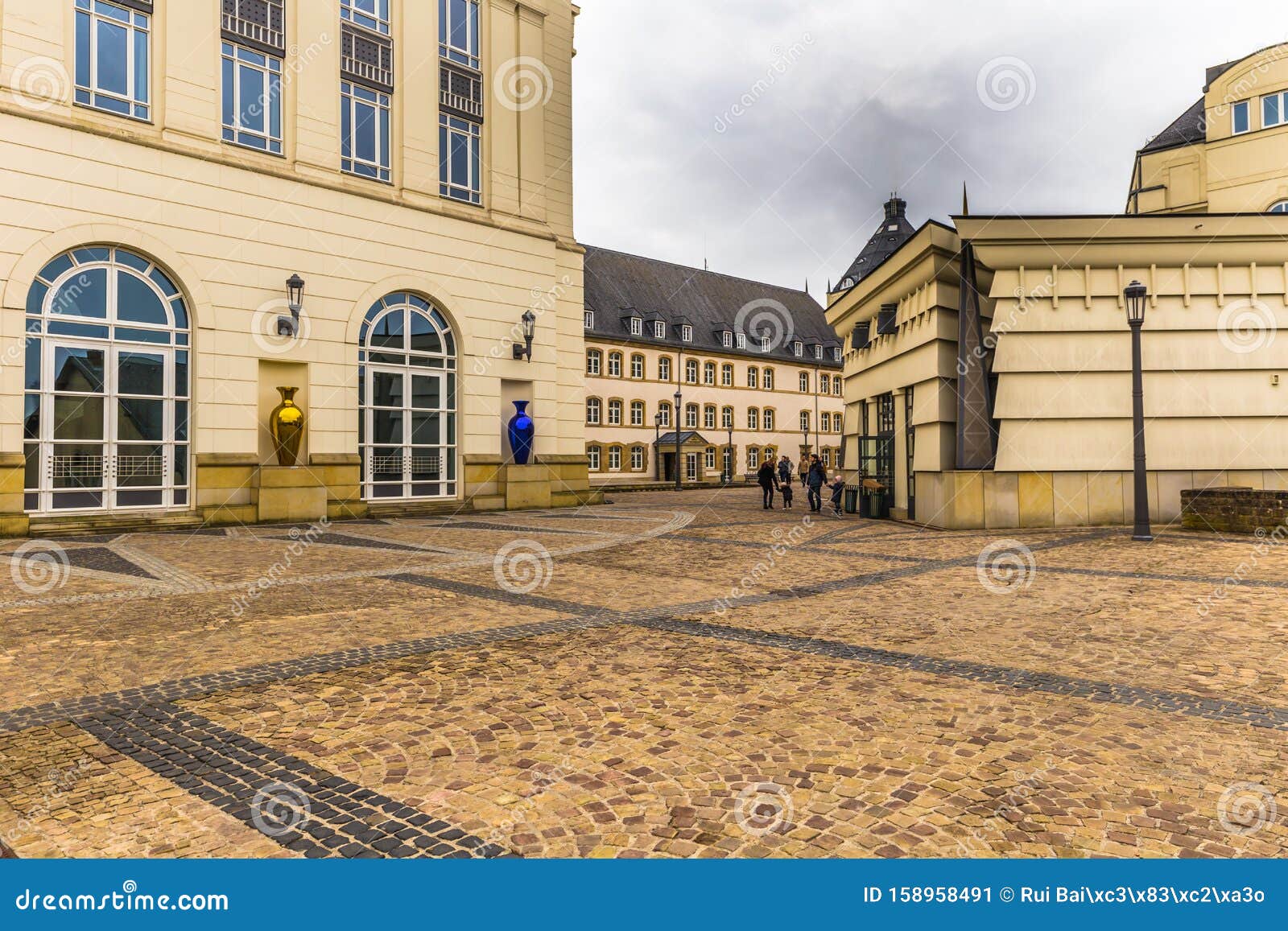Luxembourg City, Luxembourg - October 22, 2016: Old Town of Luxembourg ...