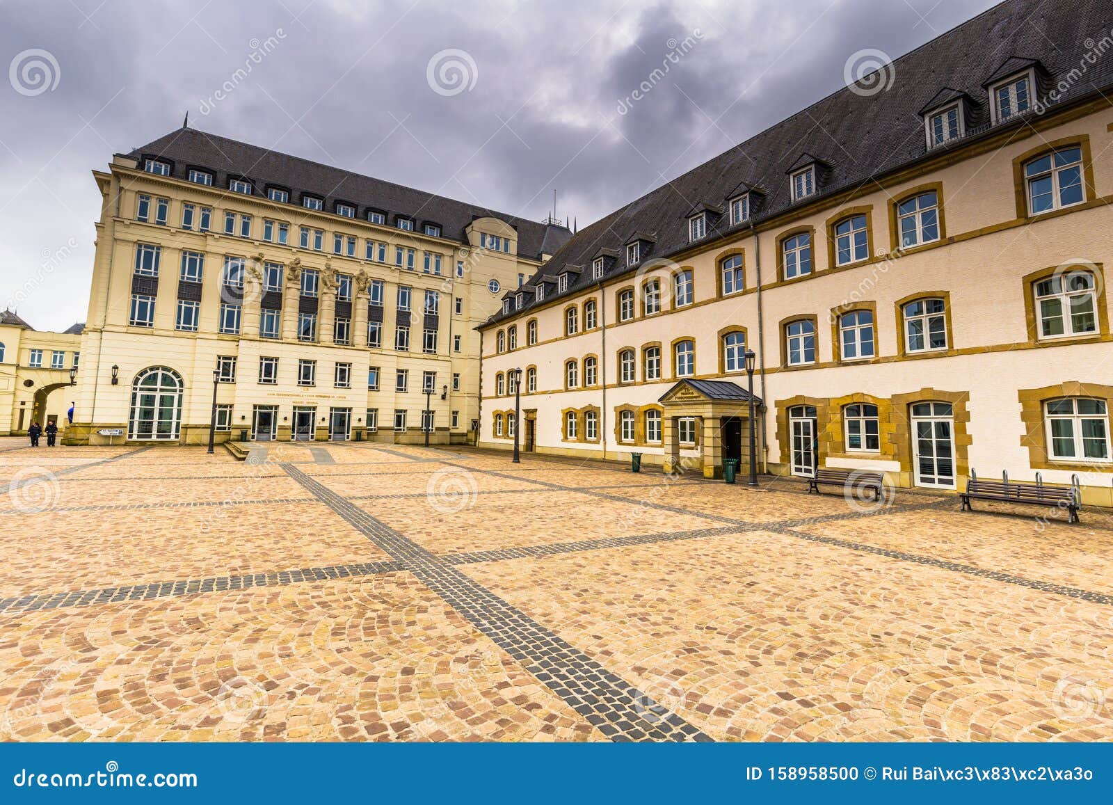 Luxembourg City, Luxembourg - October 22, 2016: Old Town of Luxembourg ...