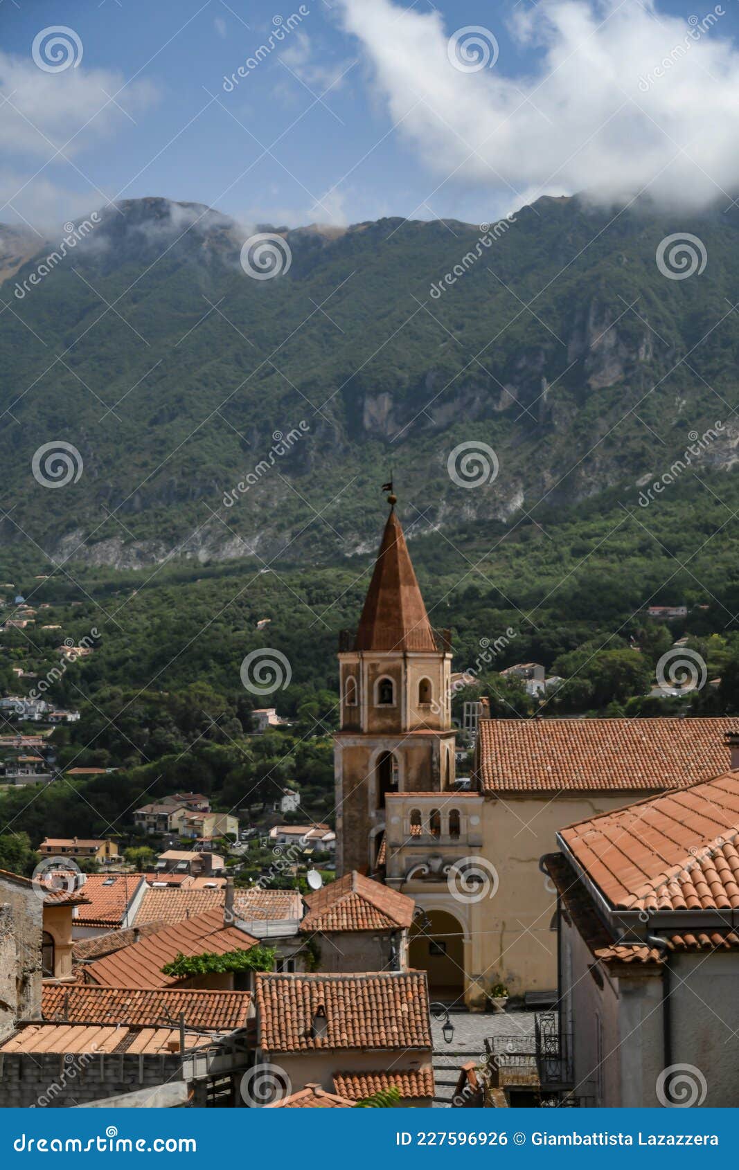 The Old Town of Maratea, Italy. Editorial Photo - Image of nature ...