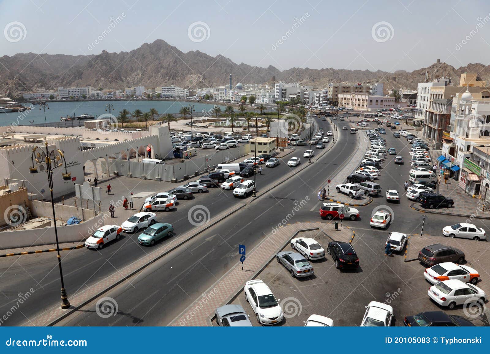 The Old Town of Muscat - Mutrah Editorial Stock Photo - Image of ...