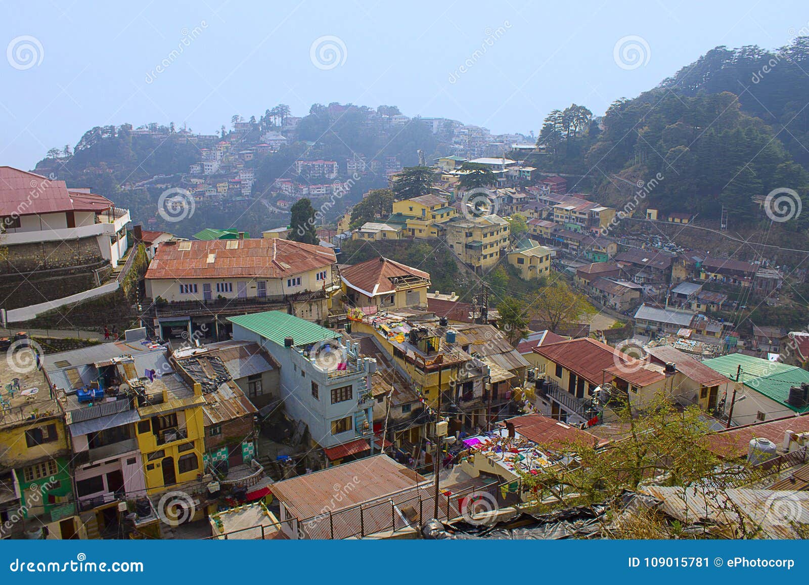 Old Town of Mussoorie, Uttarakhand Stock Image - Image of dehradun ...
