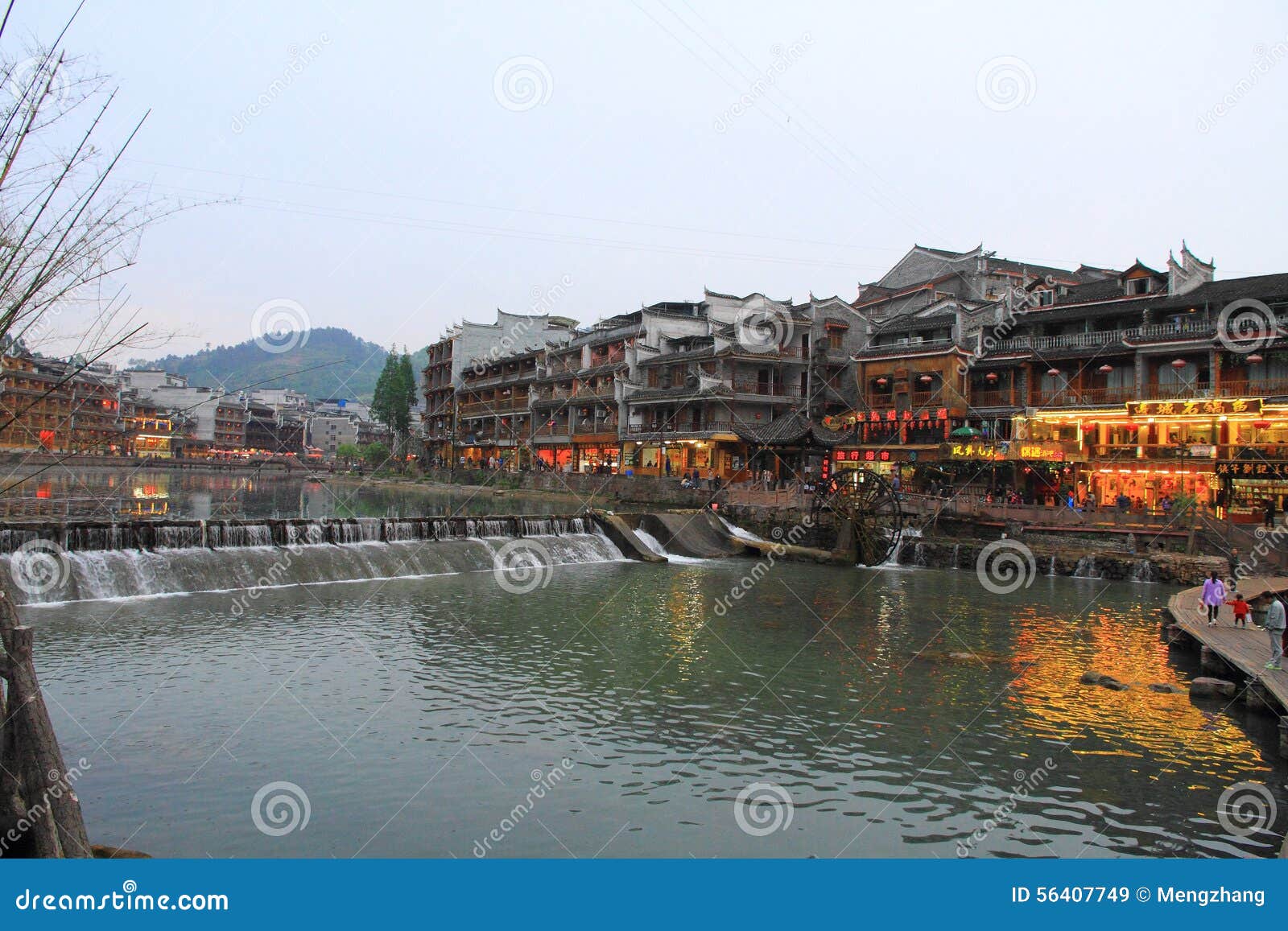 The Old Town of Phoenix;fenghuang Ancient Town Editorial Stock Image ...
