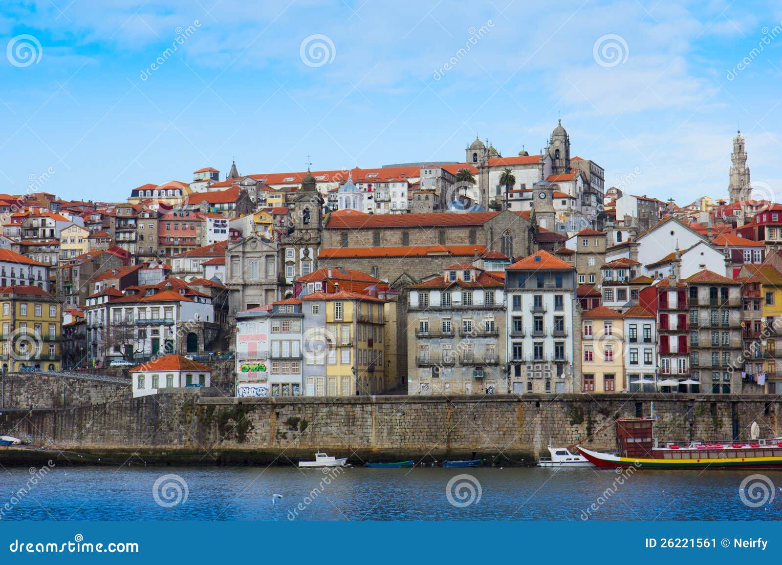 Old Town of Porto, Portugal Stock Image - Image of cityscape, unesco ...
