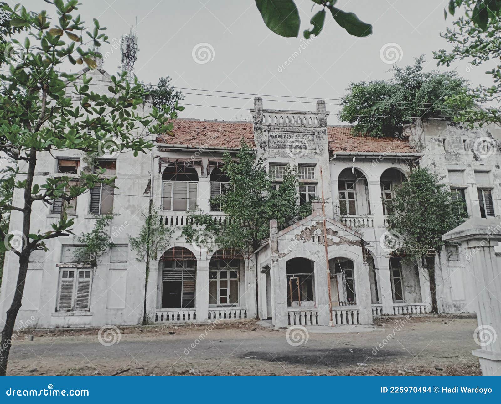 Old Town Semarang Central Java Stock Photo - Image of mansion, street ...